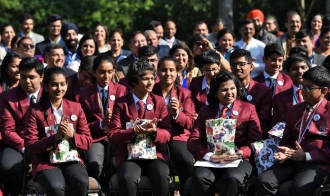 Pradhan Mantri Sh Narendra Modi Ji Met with Rashtriya Bal Puraskar 2020 ...